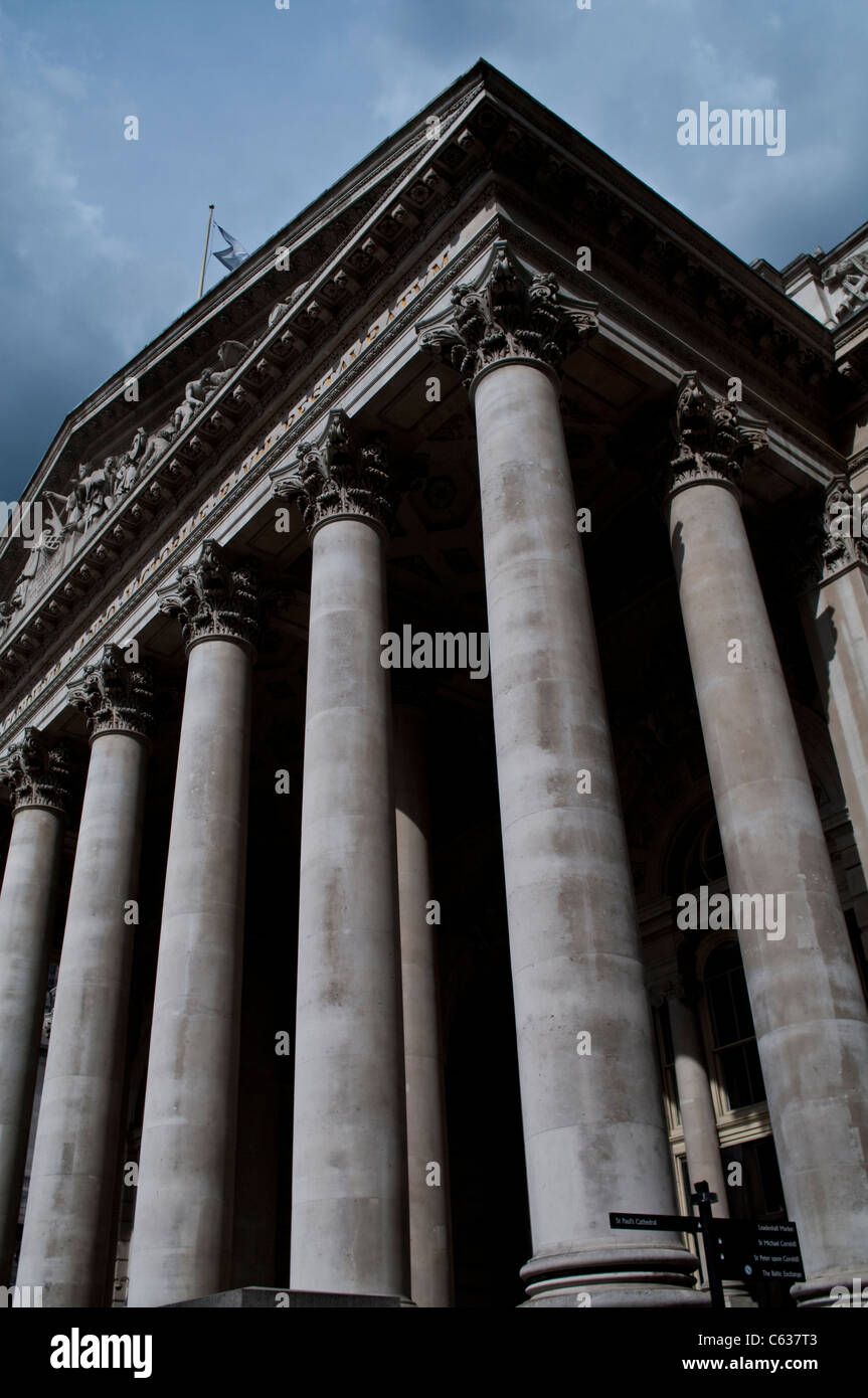 The Royal Exchange Stock Photo - Alamy