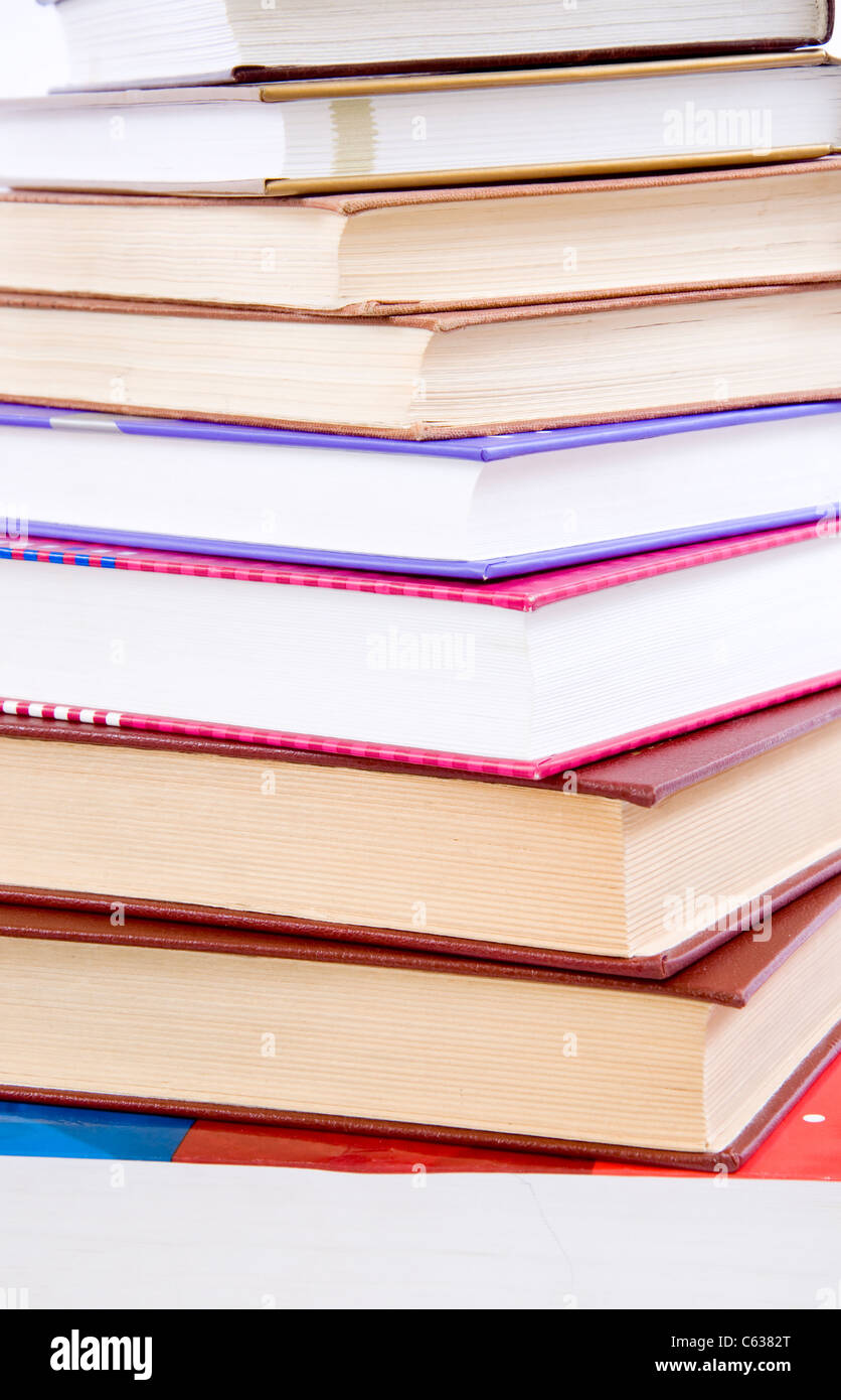 Book cover tower hi-res stock photography and images - Alamy