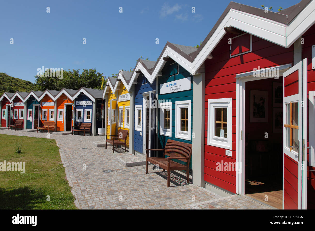 Heligoland museum on island Heligoland; Helgoland-Museum Stock Photo ...