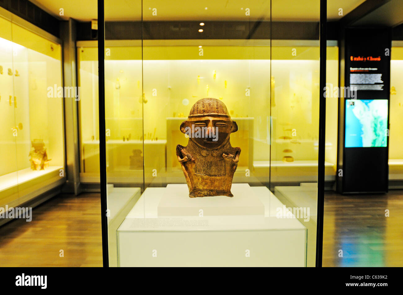 Gold museum, museo del oro, old town of Bogotá, Colombia, South America ...