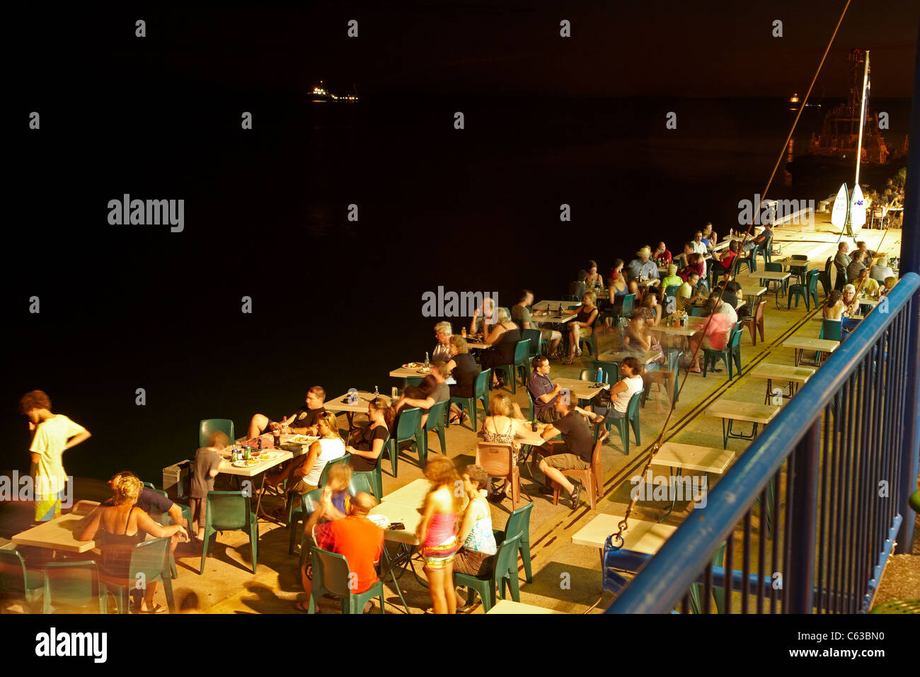 Restaurant, Stokes Hill Wharf, Darwin Waterfront Precinct, Darwin ...