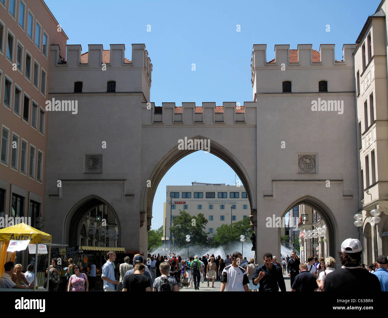 Karlstor (Stachus) in Munich, Germany Stock Photo - Alamy