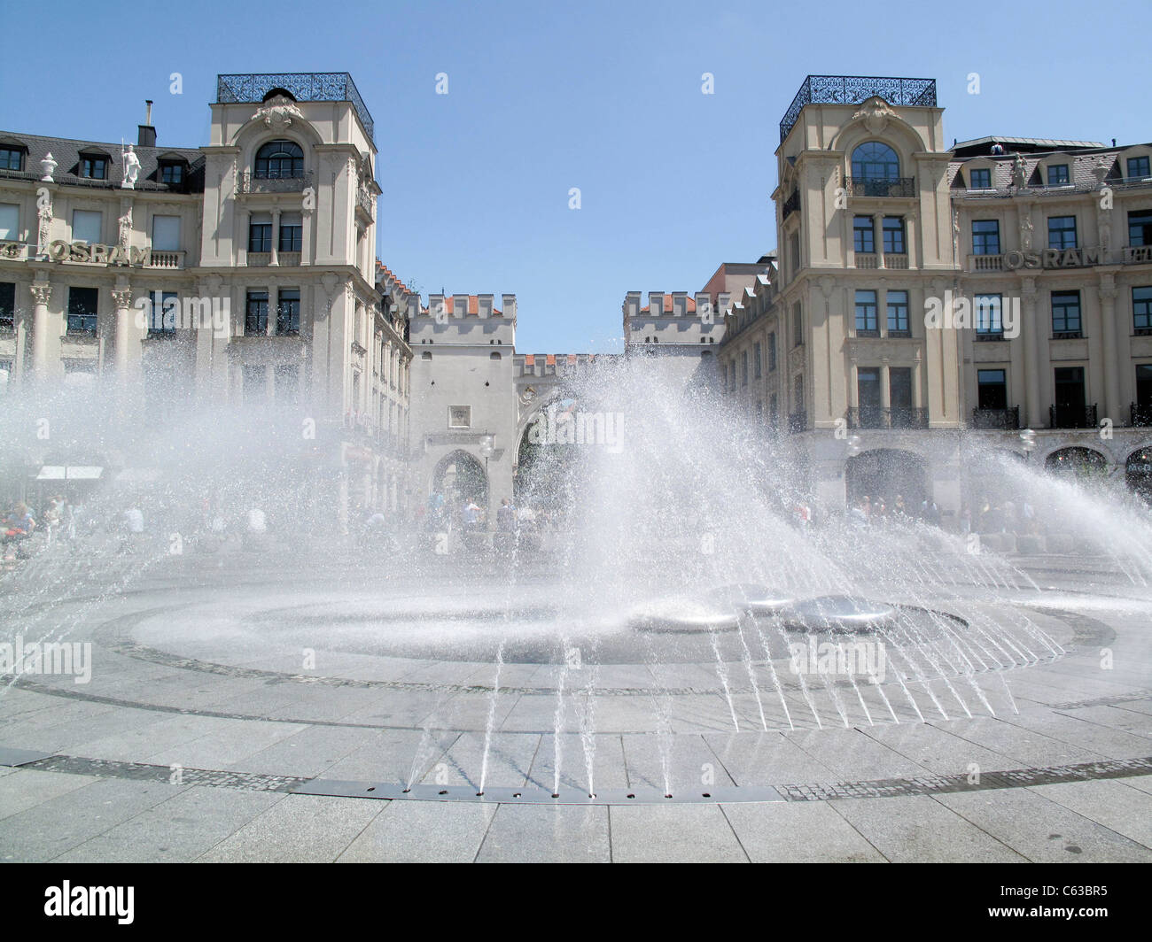 Karlstor (Stachus) in Munich, Germany Stock Photo - Alamy