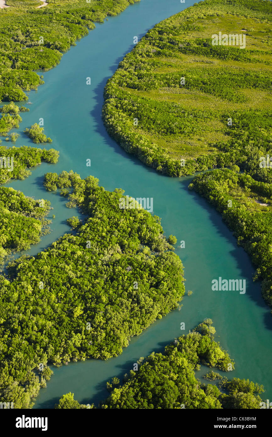 Myrmidon Creek and mangroves, East Arm, Darwin Harbour, Darwin ...