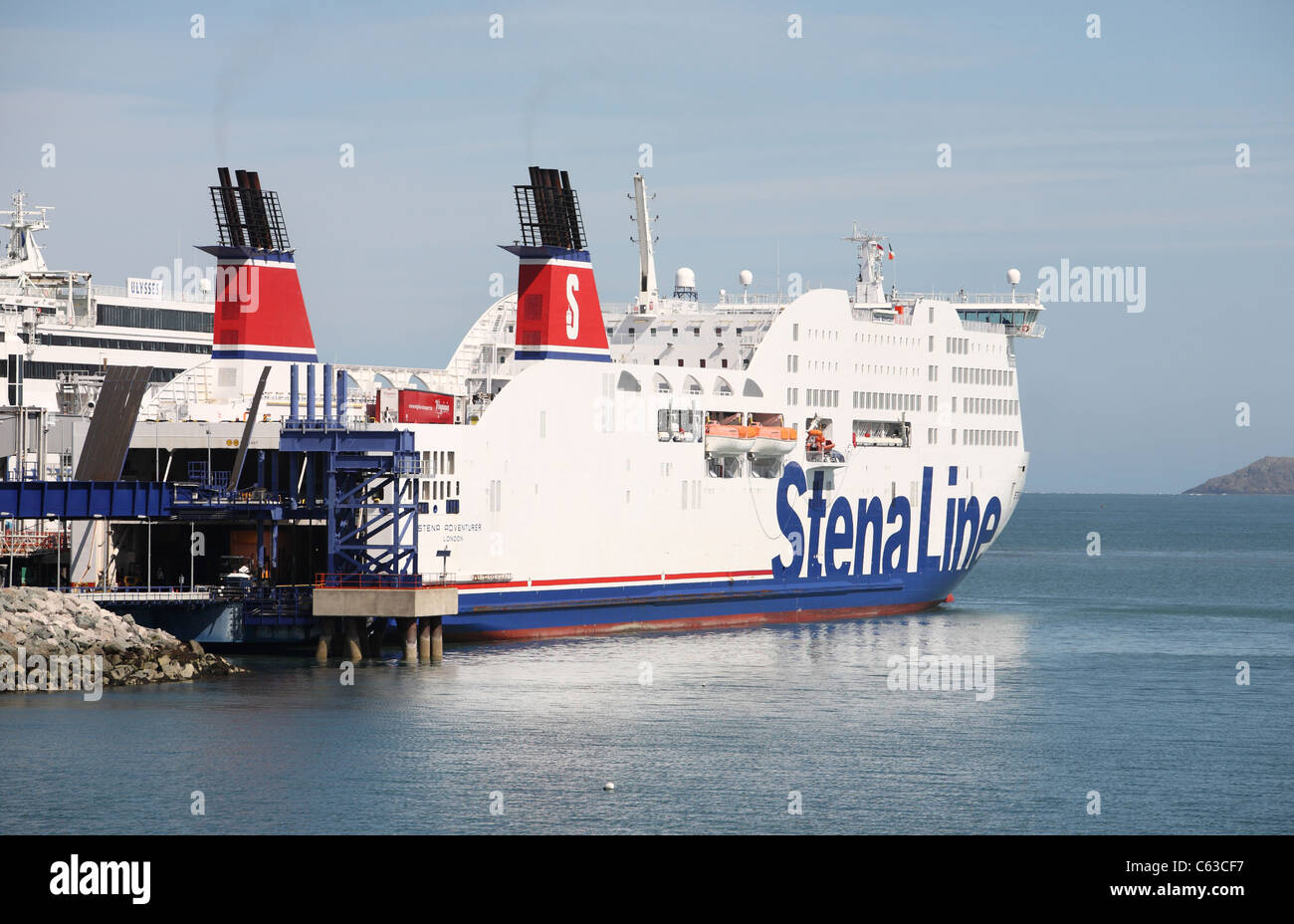 Irish ferries freight line hi-res stock photography and images - Alamy