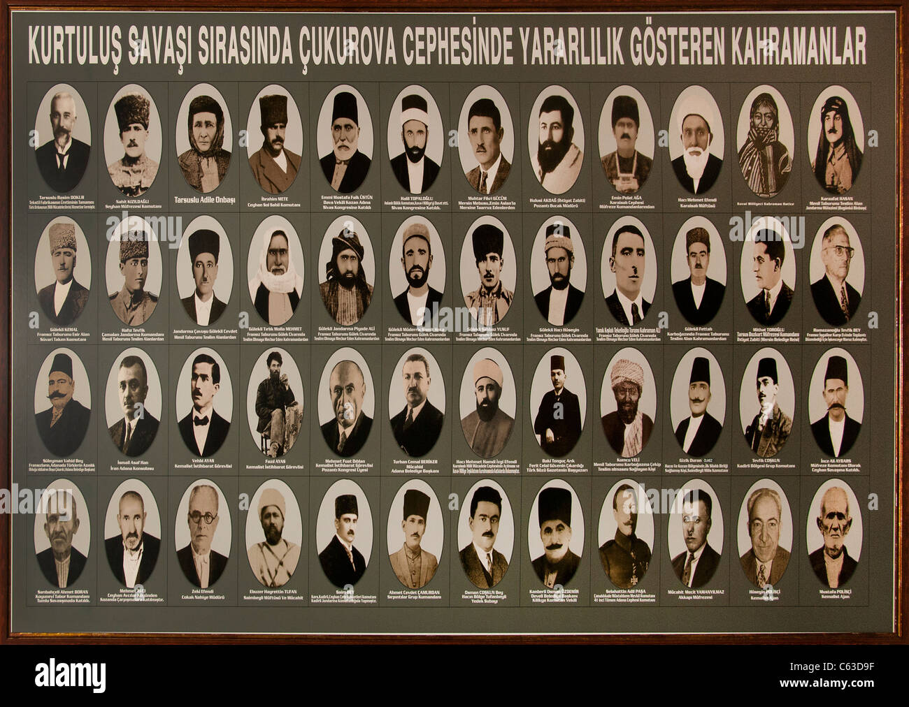 Mustafa Kemal Ataturk Turkey Turkish President and political friends ...