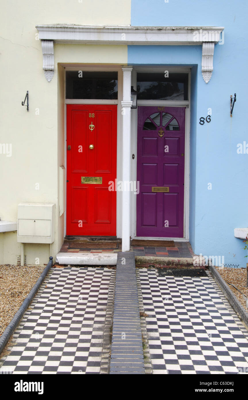 Red checkered tiles hi-res stock photography and images - Alamy
