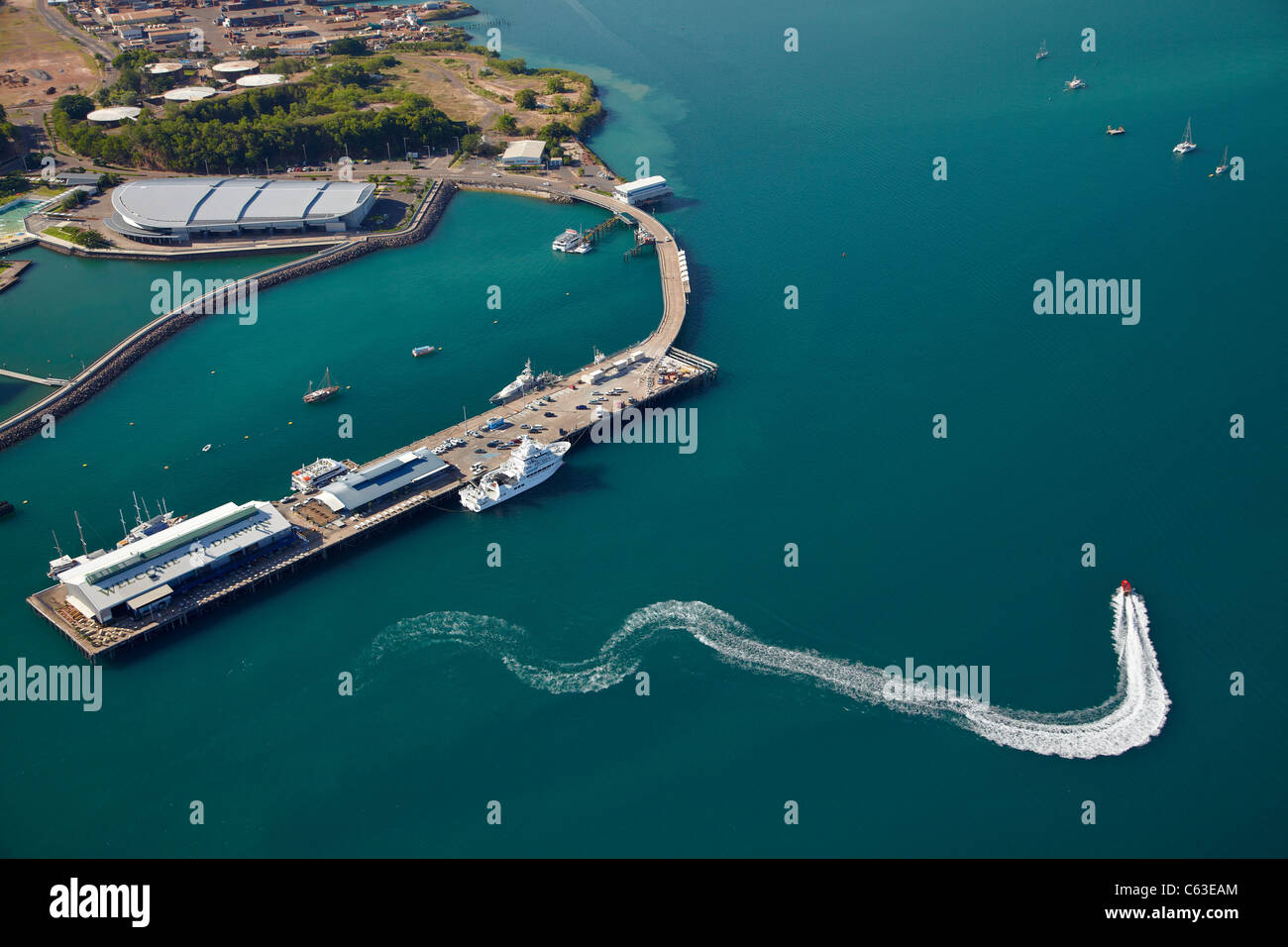 Stokes Hill Wharf, Darwin Waterfront Precinct, Darwin, Northern ...