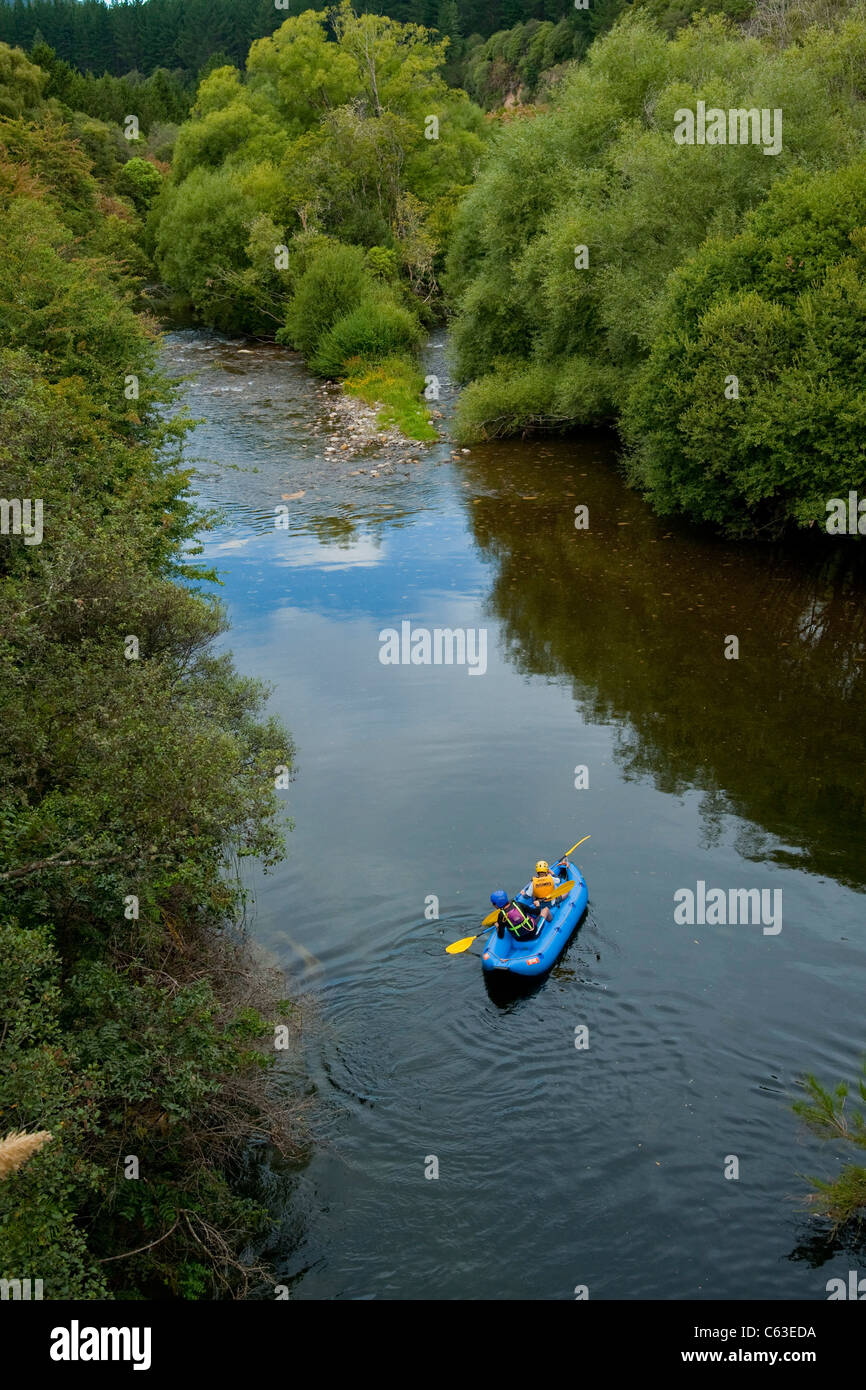 Scenic Rafting in Minginui ,Whirinaki Forest Stock Photo - Alamy