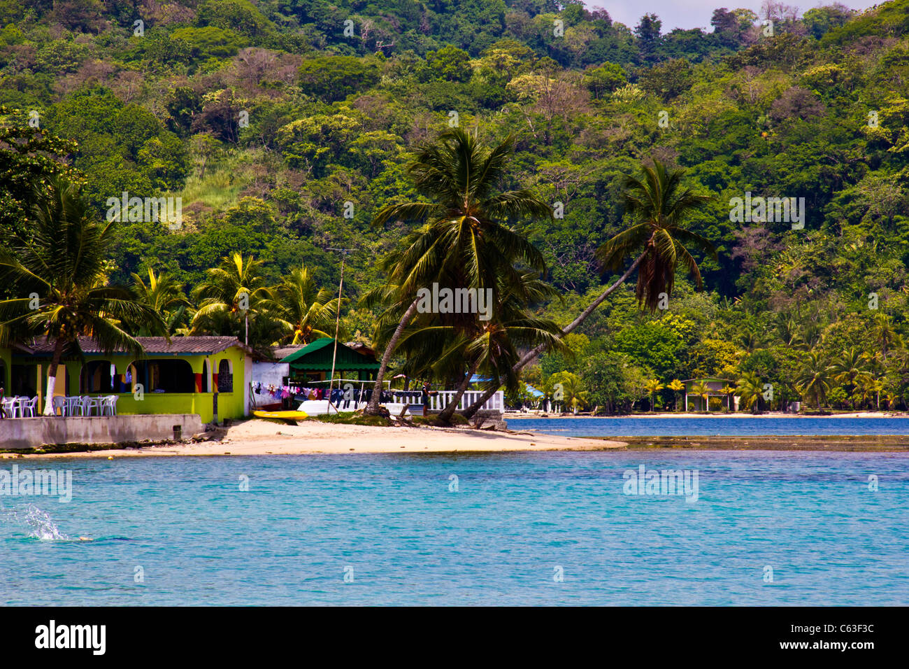 A view of the island Stock Photo - Alamy