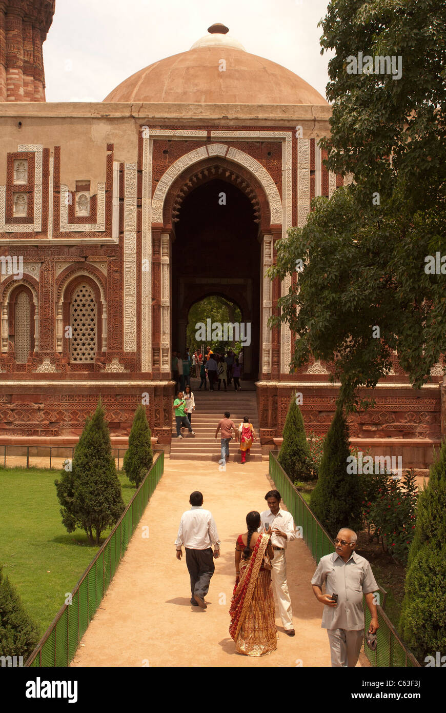 The Qutb Complex, Delhi, India Stock Photo - Alamy
