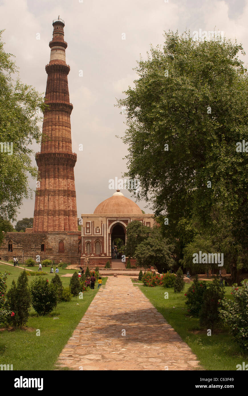 The Qutb Complex, Delhi, India Stock Photo - Alamy