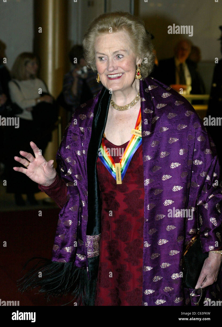 Joan Sutherland at the 27TH ANNUAL KENNEDY CENTER HONORS at the Kennedy ...