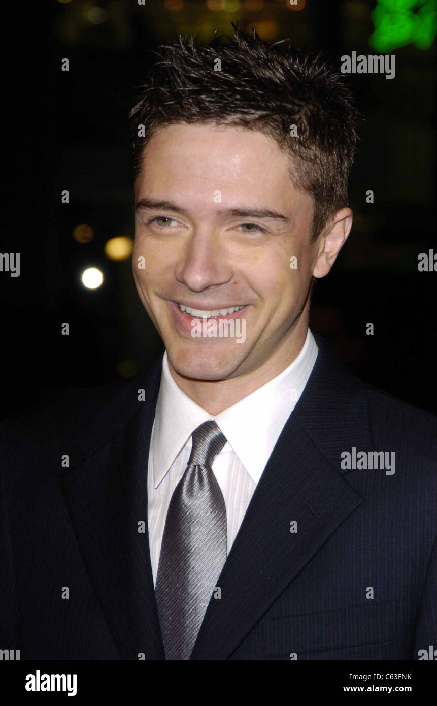 Topher Grace at the premiere of IN GOOD COMPANY at Grauman's Chinese ...