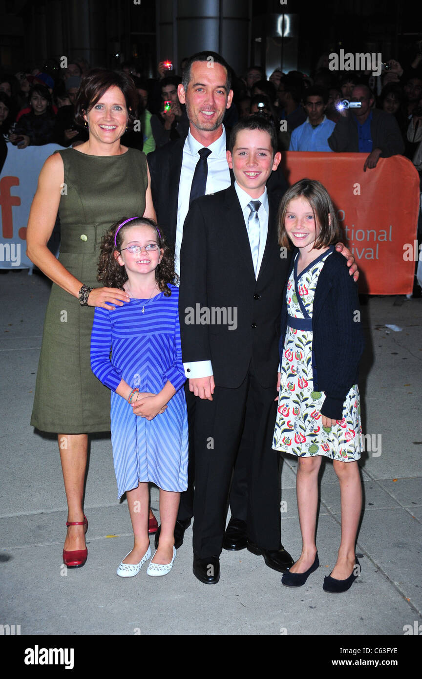 Michael McGowan, Family at arrivals for SCORE: A HOCKEY MUSICAL ...