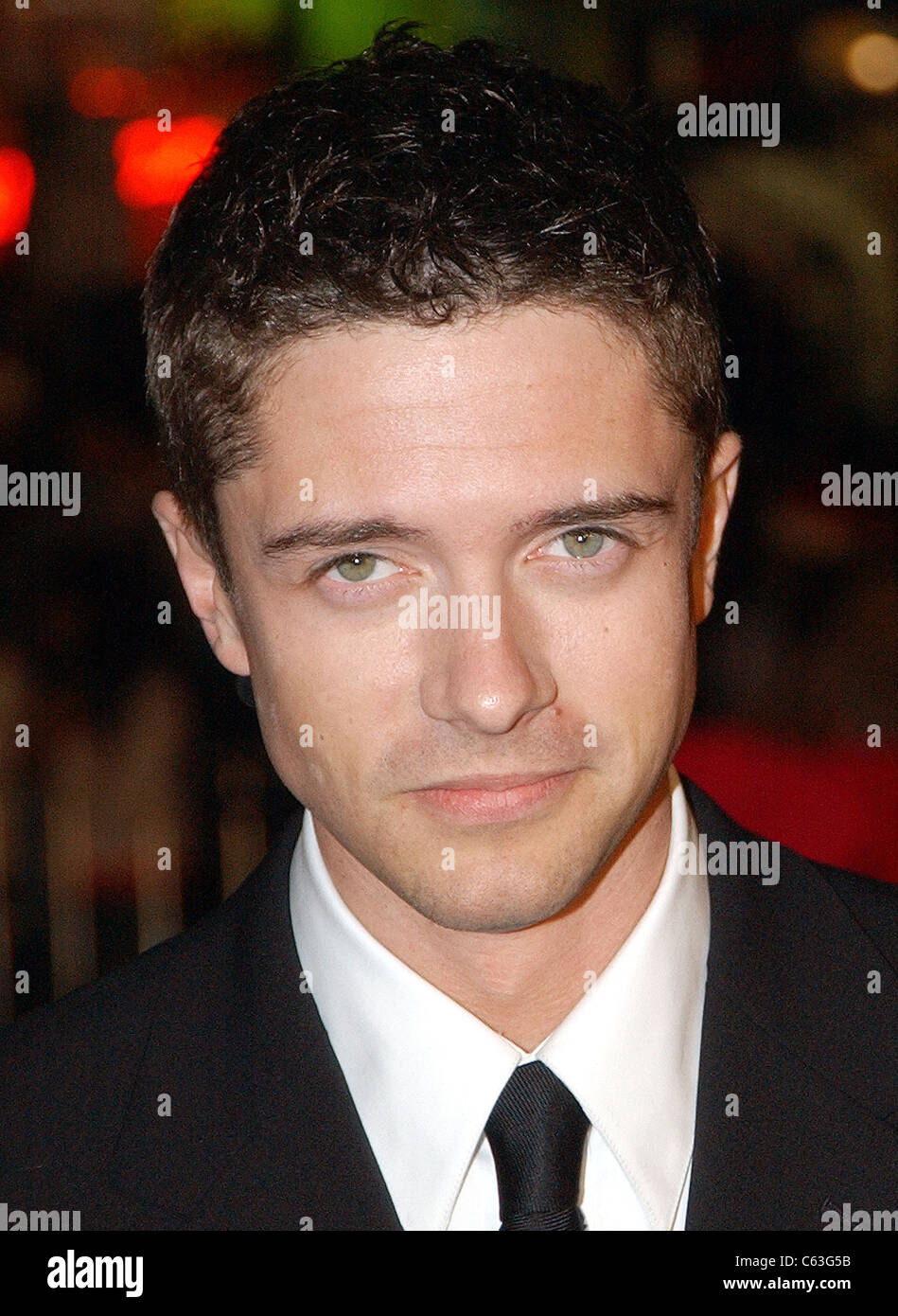 Topher Grace at the premiere of OCEAN'S TWELVE, Los Angeles, CA ...