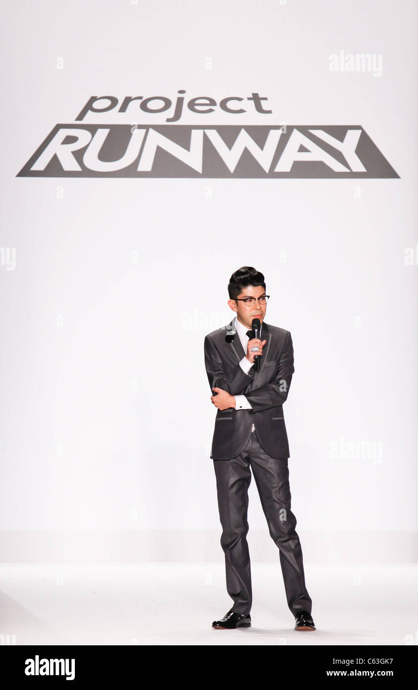 Mondo Guerra in attendance for PROJECT RUNWAY Season 8 Finale Show ...
