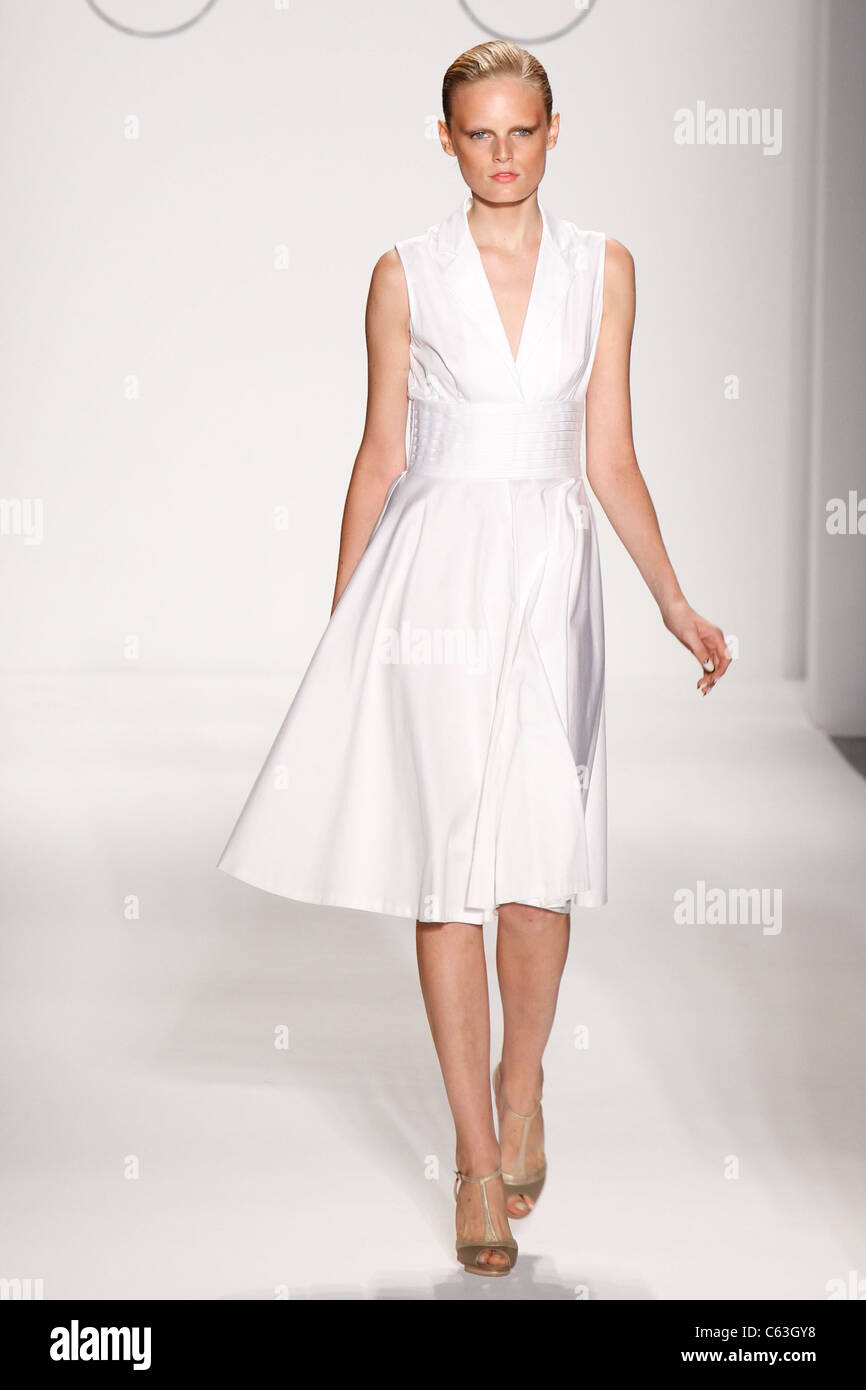 Runway model on the runway for Ruffian Spring/Summer 2011 Fashion ...