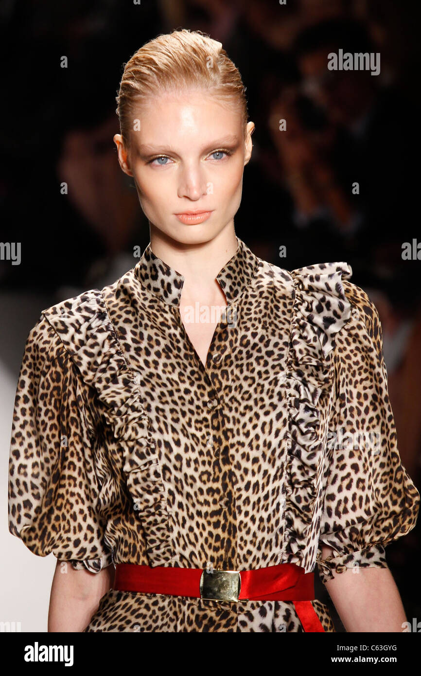 Runway model on the runway for Ruffian Spring/Summer 2011 Fashion ...