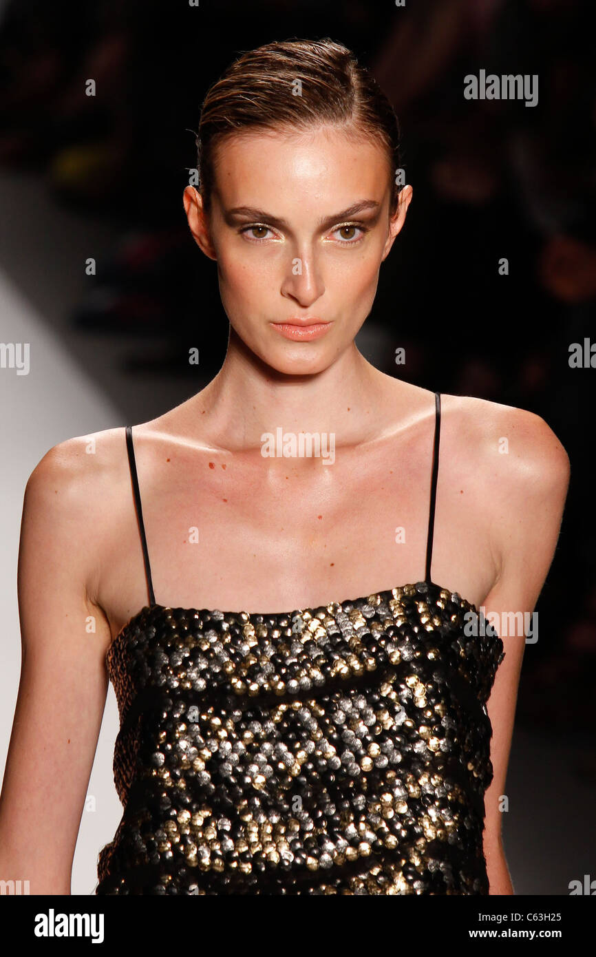 Runway model on the runway for Ruffian Spring/Summer 2011 Fashion ...