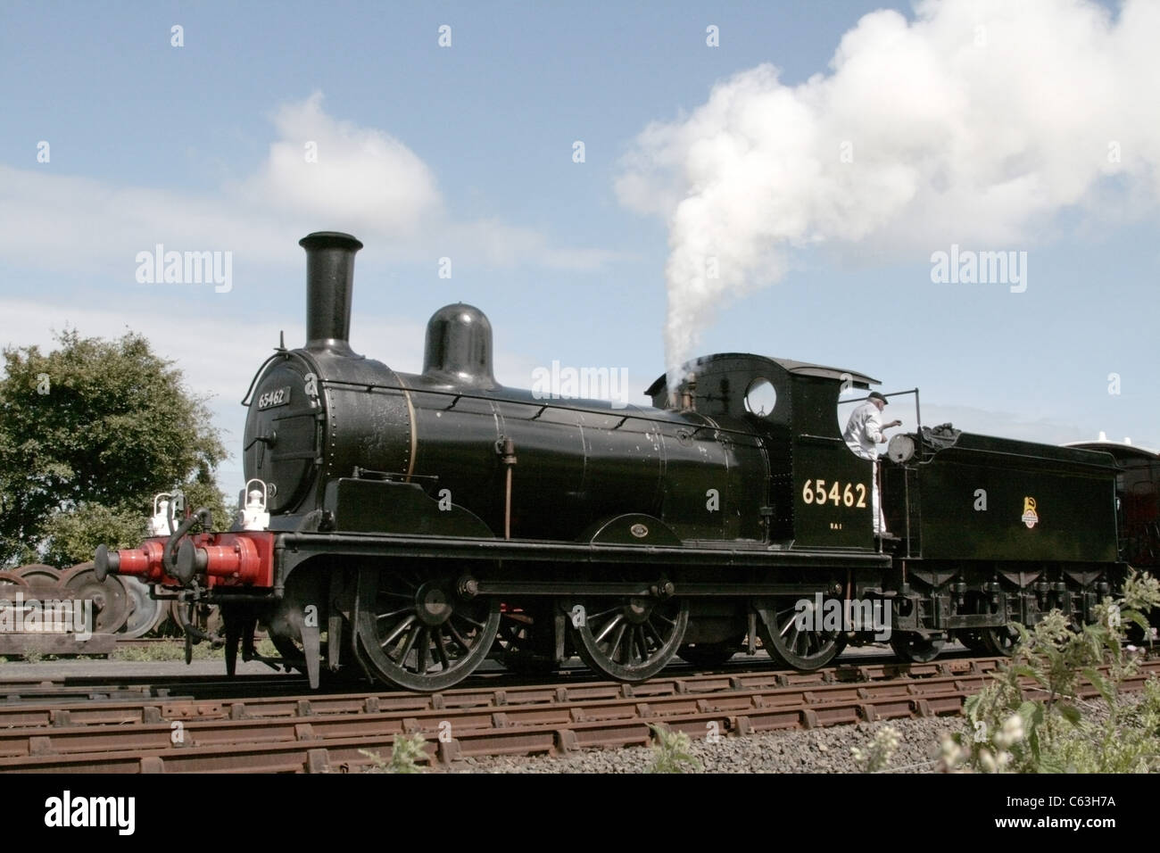 J15 Steam Locomotive, North Norfolk Railway, UK. Weybourne Station ...
