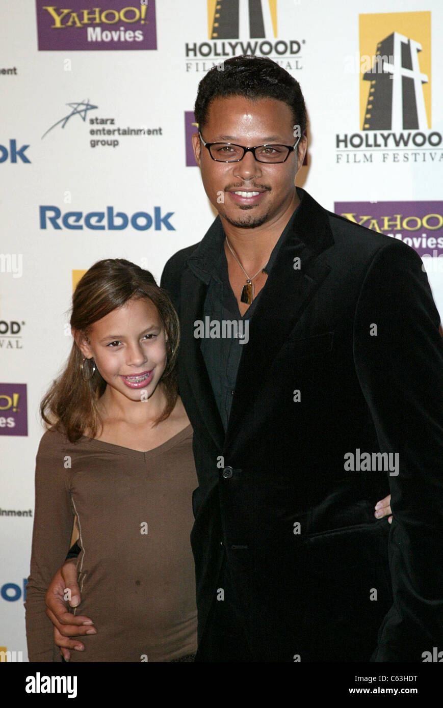 Terrence Howard and daughter at arrivals for 9th ANNUAL HOLLYWOOD FILM ...
