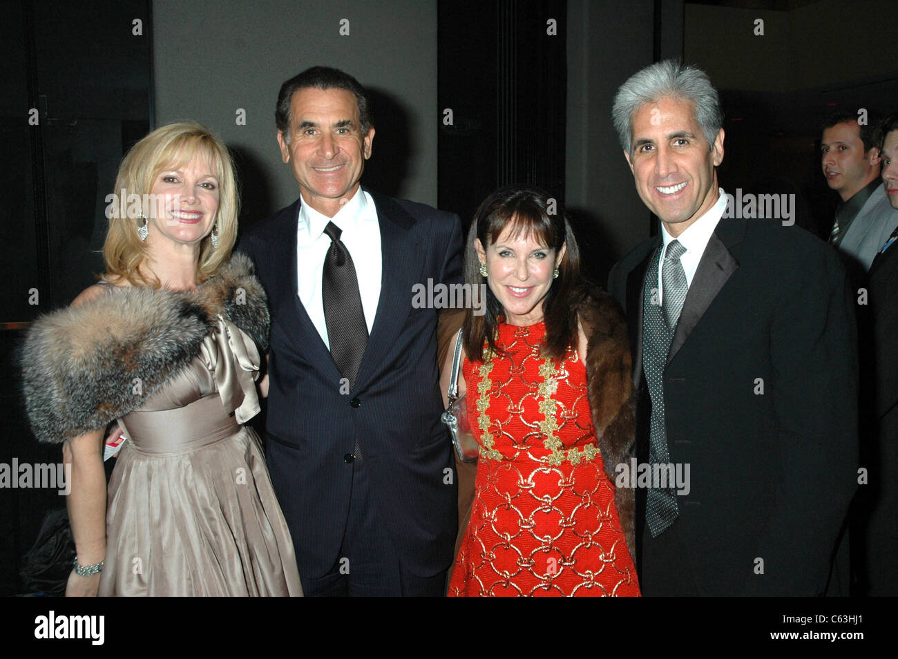 Regina Kravitz, John and Andrea Stark, and Alan Helene at the after ...