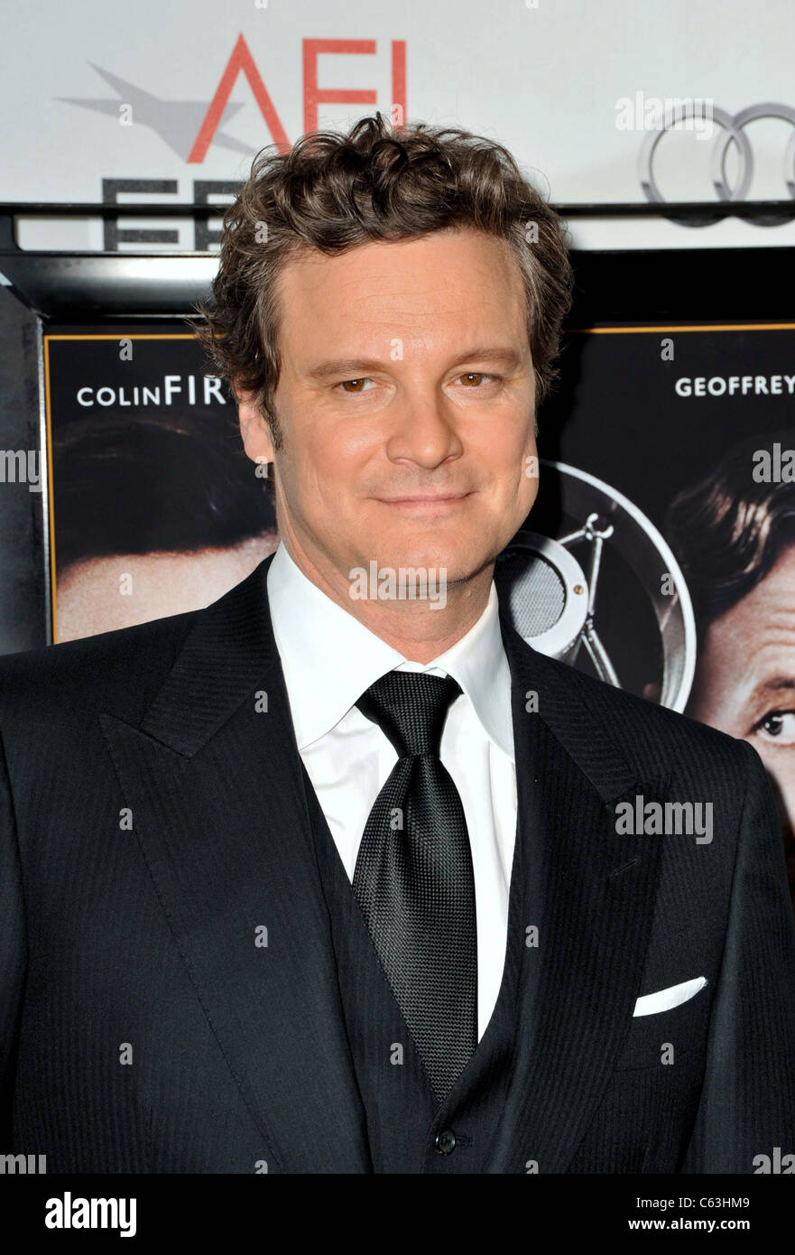 Colin Firth at arrivals for AFI FEST 2010 Screening of THE KING'S ...