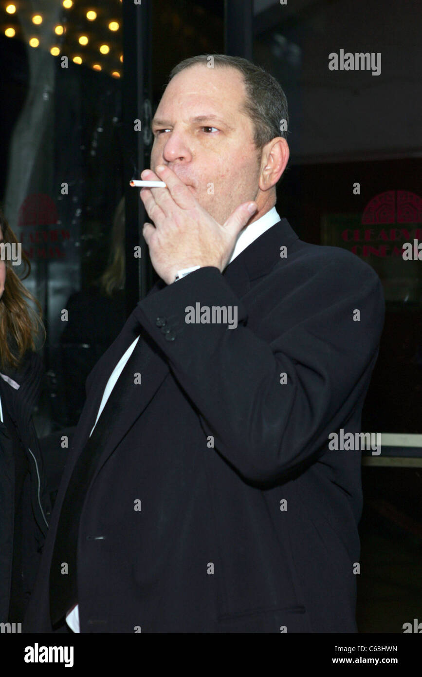 Harvey Weinstein attends the New York premiere of The Aviator held at ...