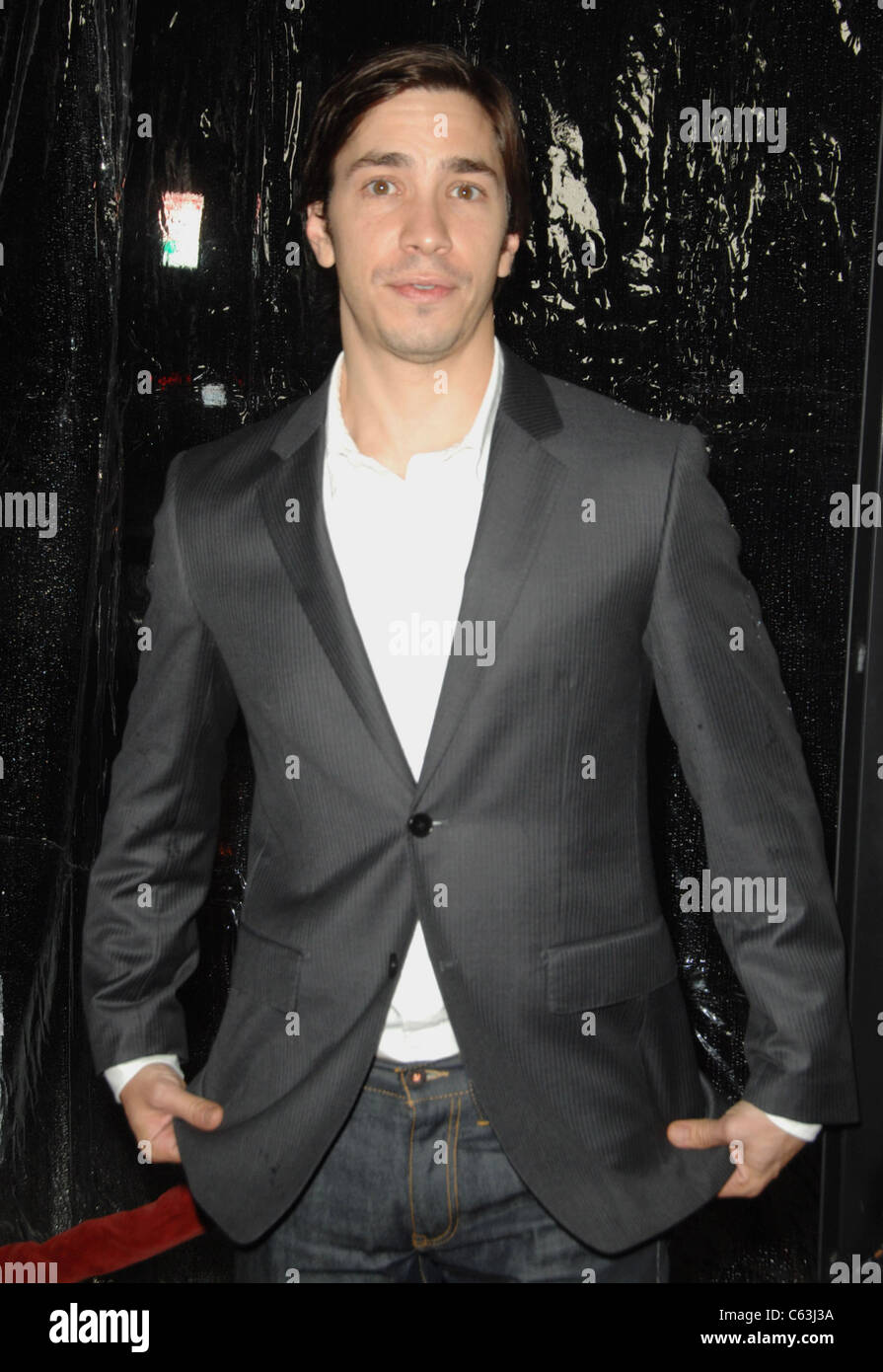Justin Long at arrivals for CONVICTION Premiere, Samuel Goldwyn Theater ...