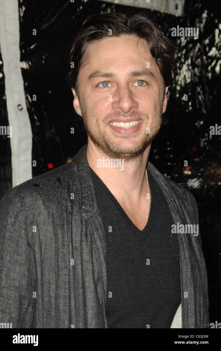 Zach Braff at arrivals for CONVICTION Premiere, Samuel Goldwyn Theater ...