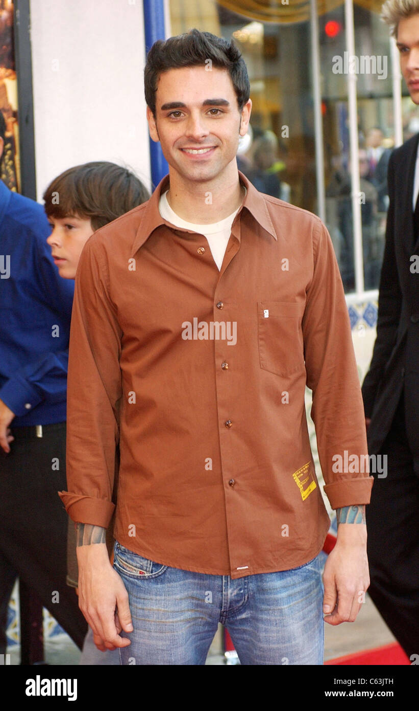 Christopher Carrabba at the premiere of SPIDER-MAN 2, Los Angeles ...
