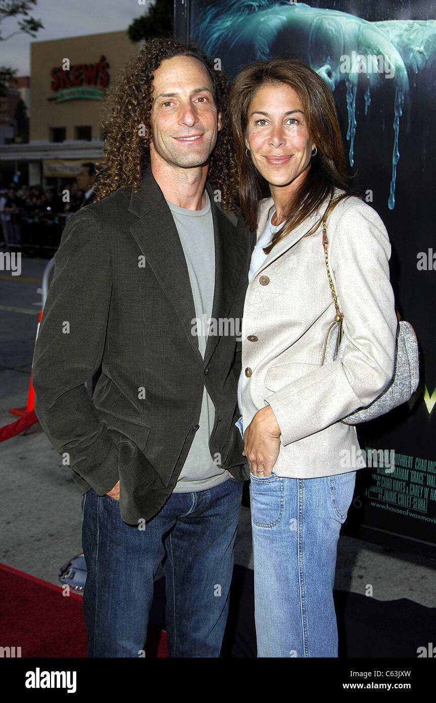Kenny G, Lyndie Benson at arrivals for HOUSE OF WAX premiere, Los ...