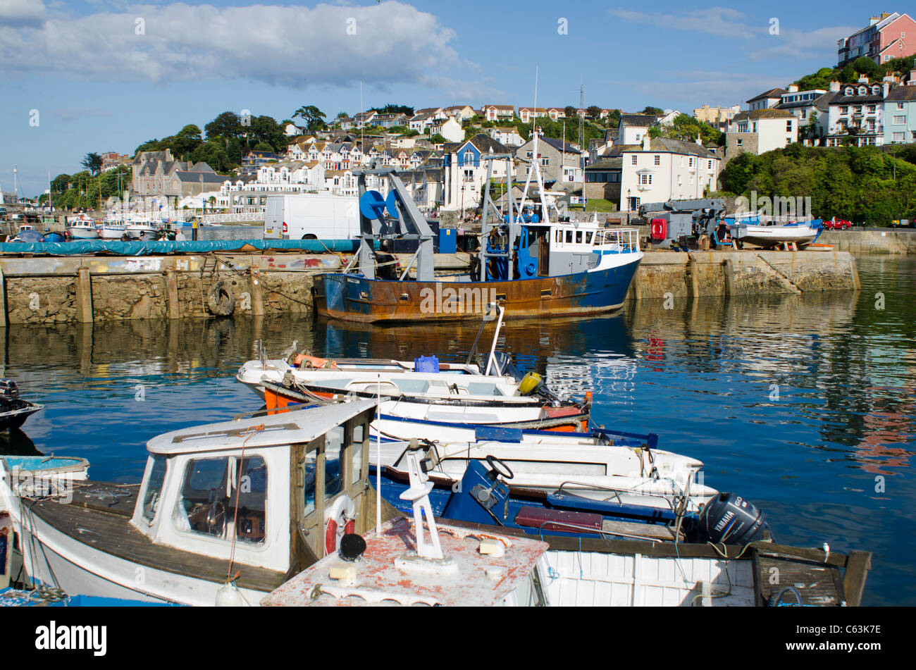 Brixham Harbour, Devon, UK Stock Photo - Alamy