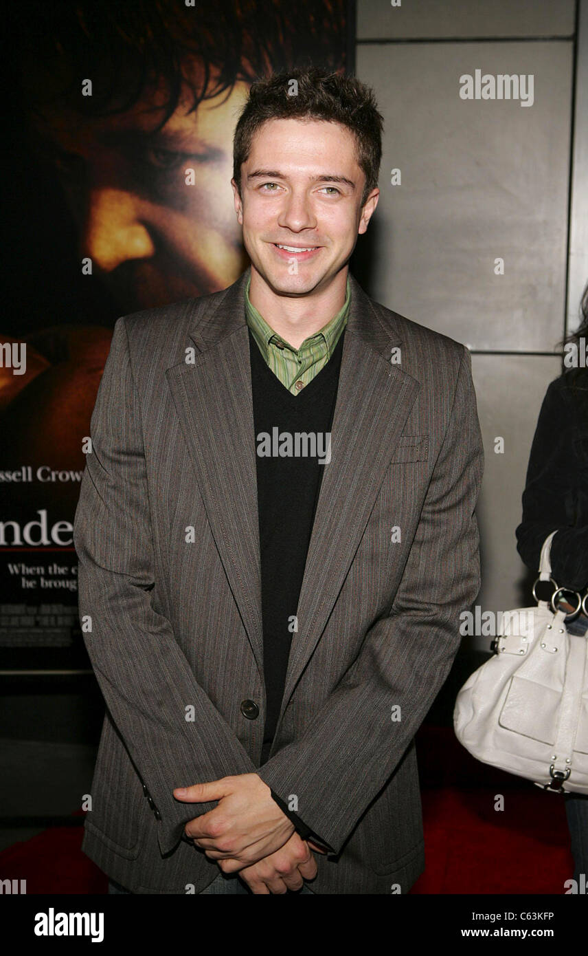 Topher Grace at arrivals for Cinderella Man Premiere, Loews Lincoln ...