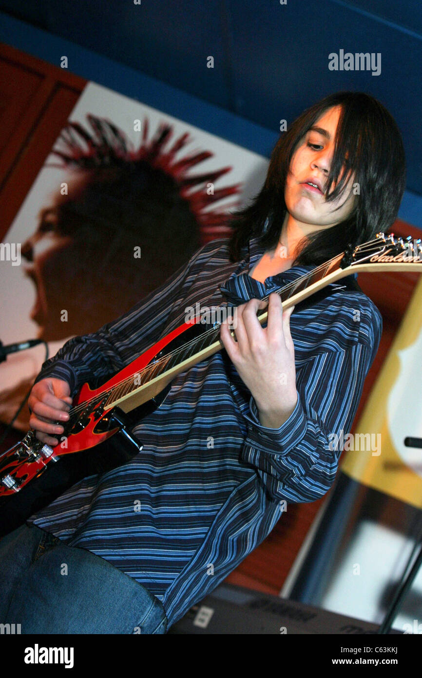 Young band members of the 2005 SUNDANCE FILM FESTIVAL documentary ROCK ...