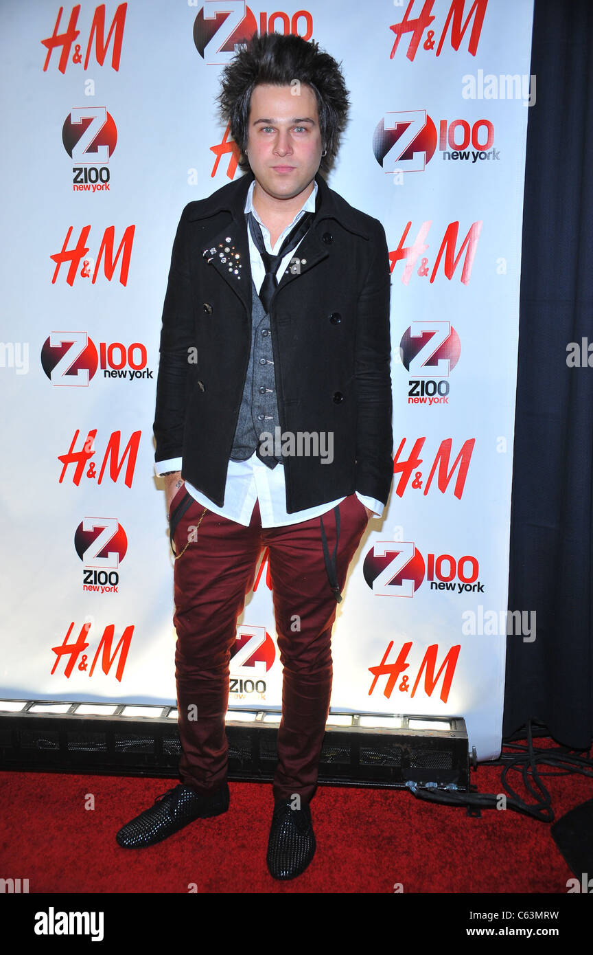 Ryan Cabrera in attendance for The Z100 Jingle Ball 2010 Presented by H ...