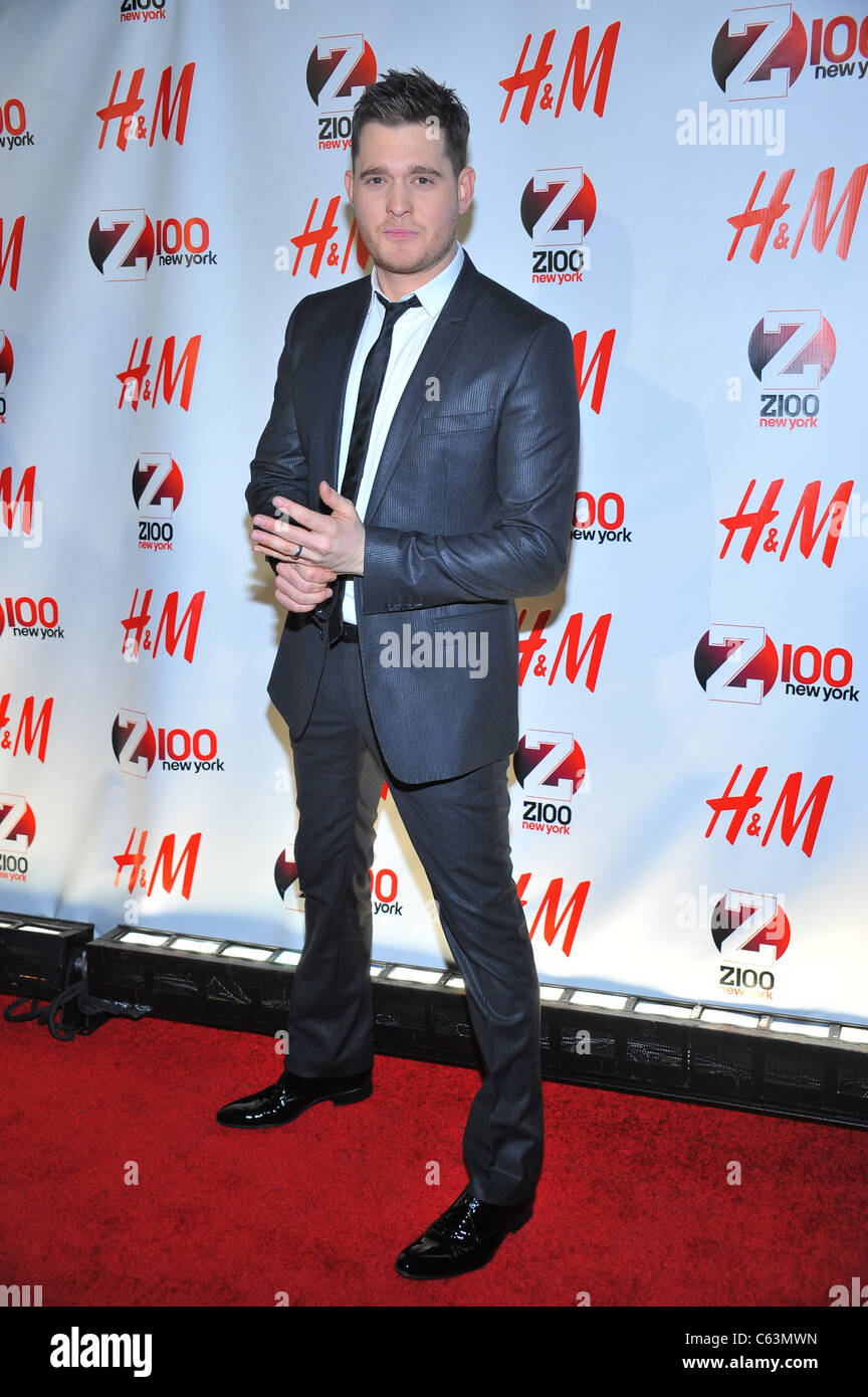 Michael Buble in attendance for The Z100 Jingle Ball 2010 Presented by ...