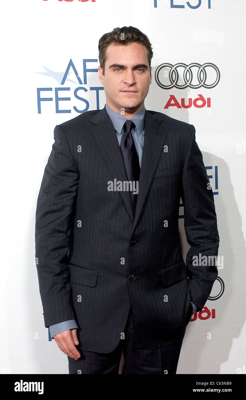 Joaquin Phoenix at arrivals for WALK THE LINE Premiere at AFI Fest 2005 ...