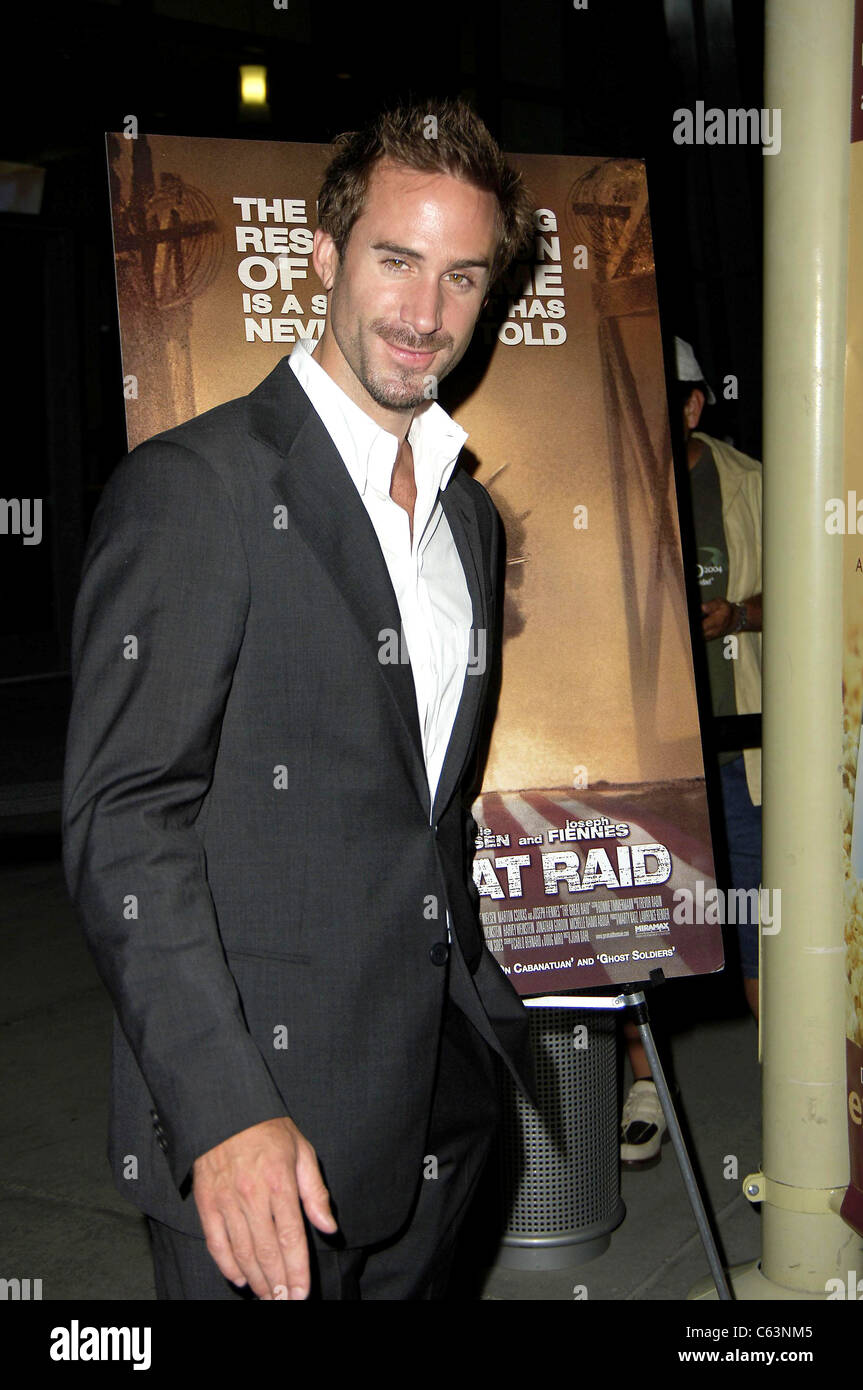 Joseph Fiennes at arrivals for THE GREAT RAID Premiere, The Arclight ...