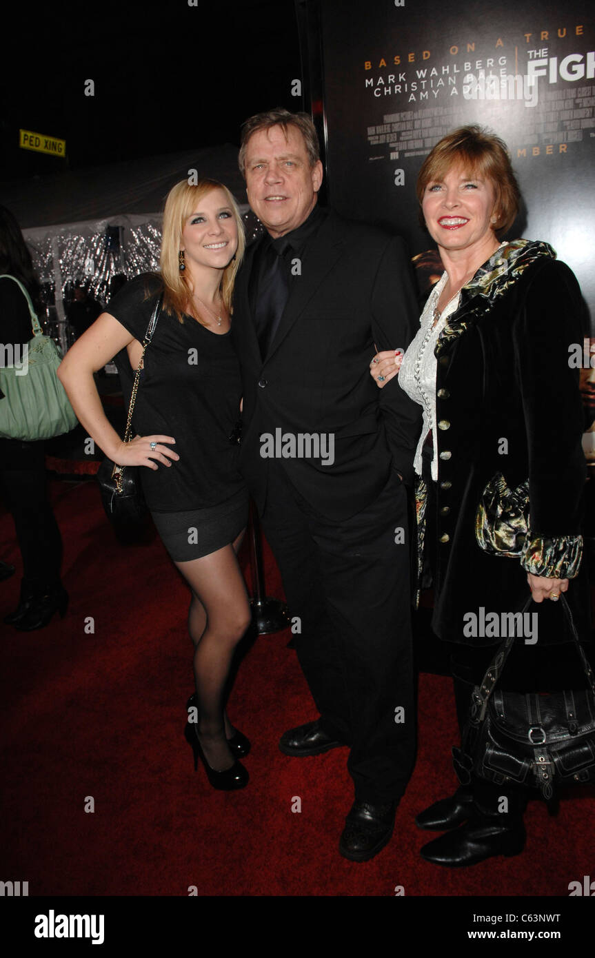 Mark Hamill, family at arrivals for THE FIGHTER Premiere, Grauman's ...