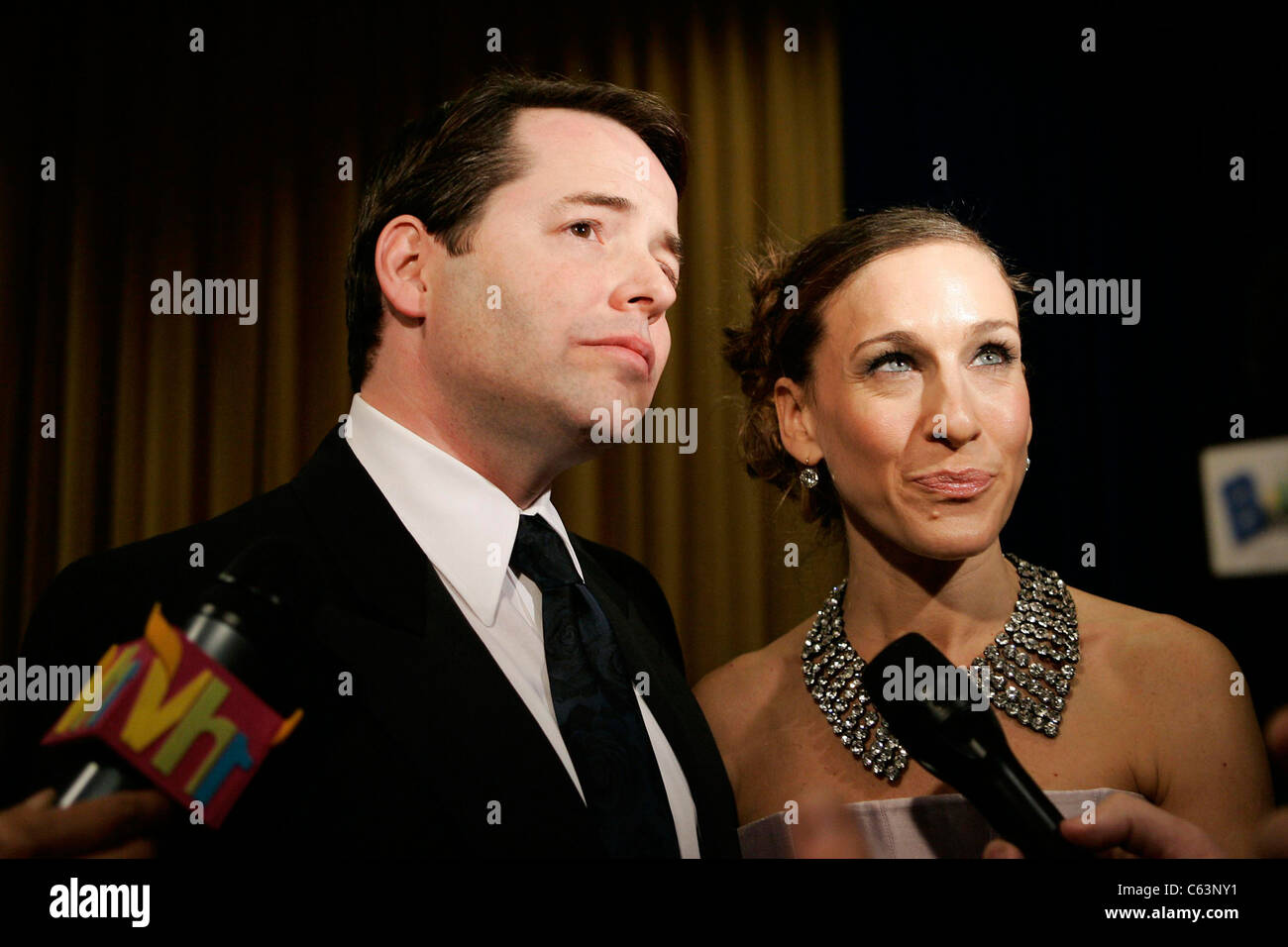 Matthew Broderick and Sarah Jessica Parker at the after-party for The ...