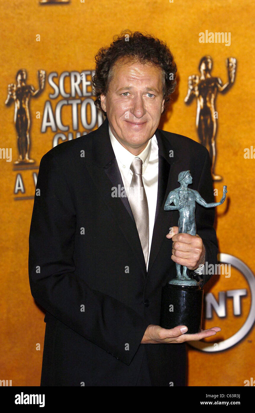 Geoffrey Rush in the press room for 11th Annual Screen Actors Guild ...