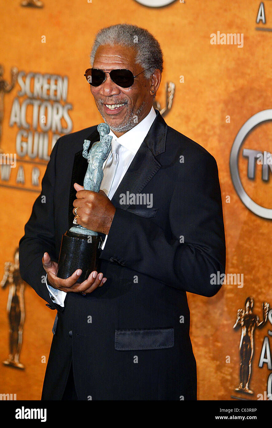 Morgan Freeman in the press room for 11th Annual Screen Actors Guild ...