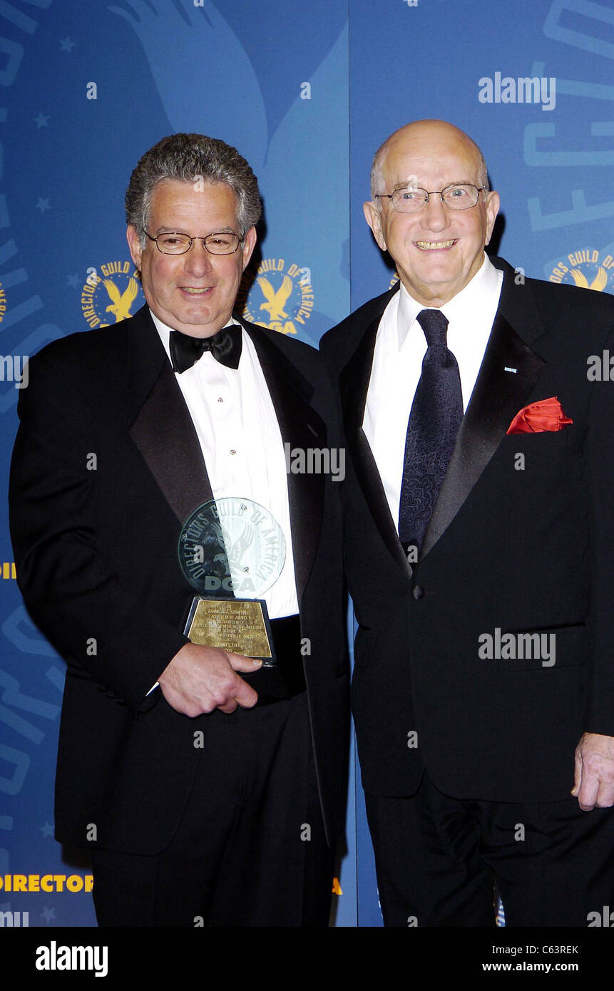Stanley M. Faer, Ed Sherin in the press room for 57th Annual Directors ...