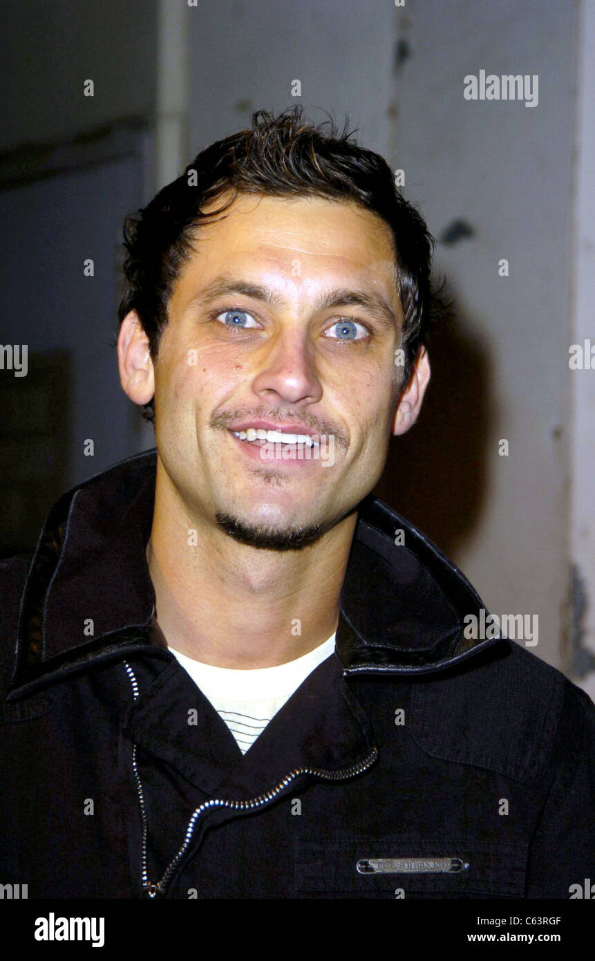 Actor Tanc Sade poses for photographers, at the launch of the 2005 Volkswagen Jetta at The Lot ...