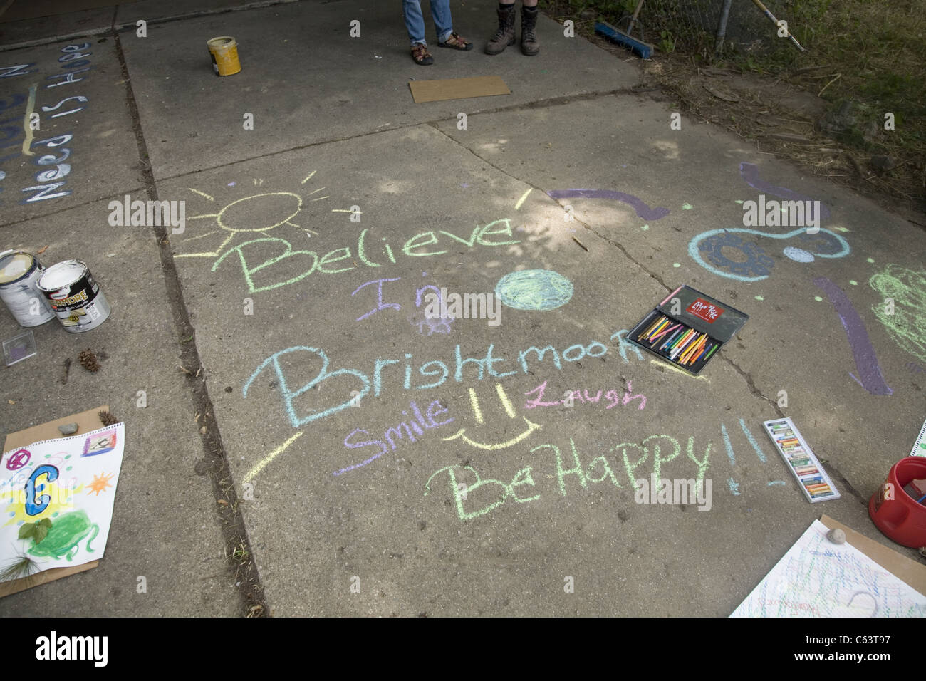 "Brightening Brightmoor" neighborhood summer project employs local ...