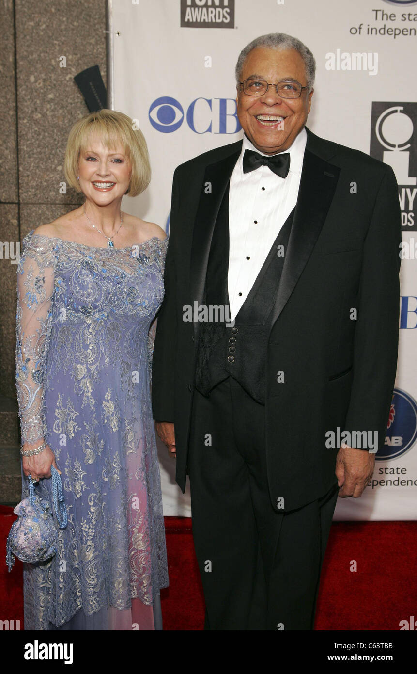 Jones' Wife Cici, James Earl Jones at arrivals for American Theatre ...
