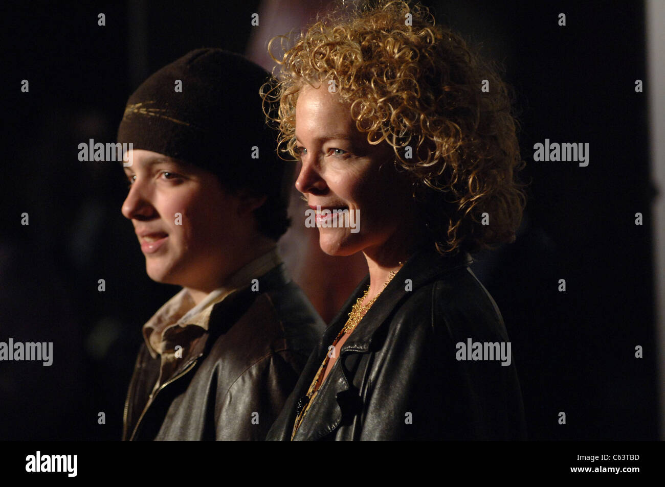 Amy Irving and son Gabriel at arrivals for JARHEAD Premiere by ...