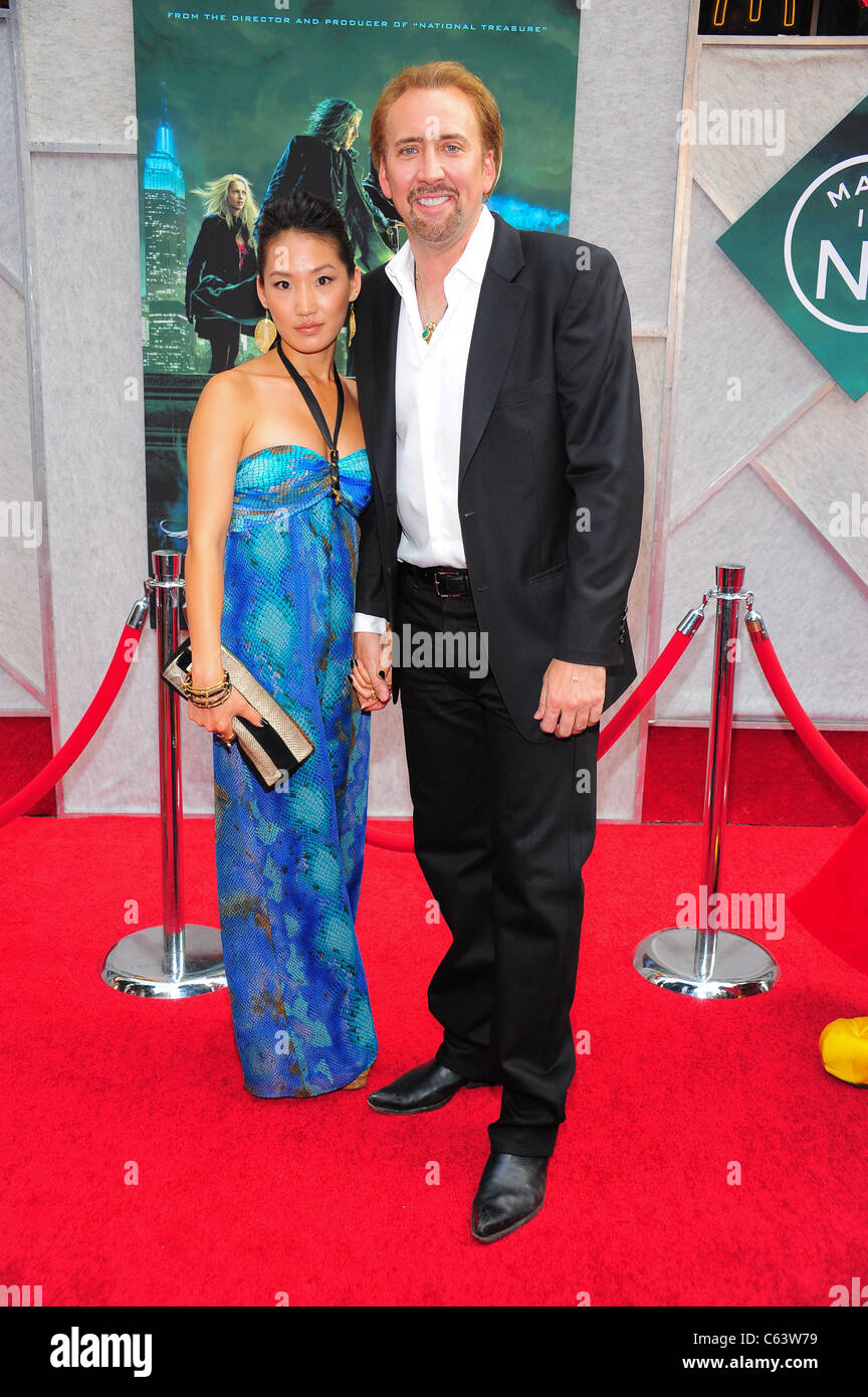 Alice Kim, Nicolas Cage at arrivals for THE SORCERER'S APPRENTICE ...